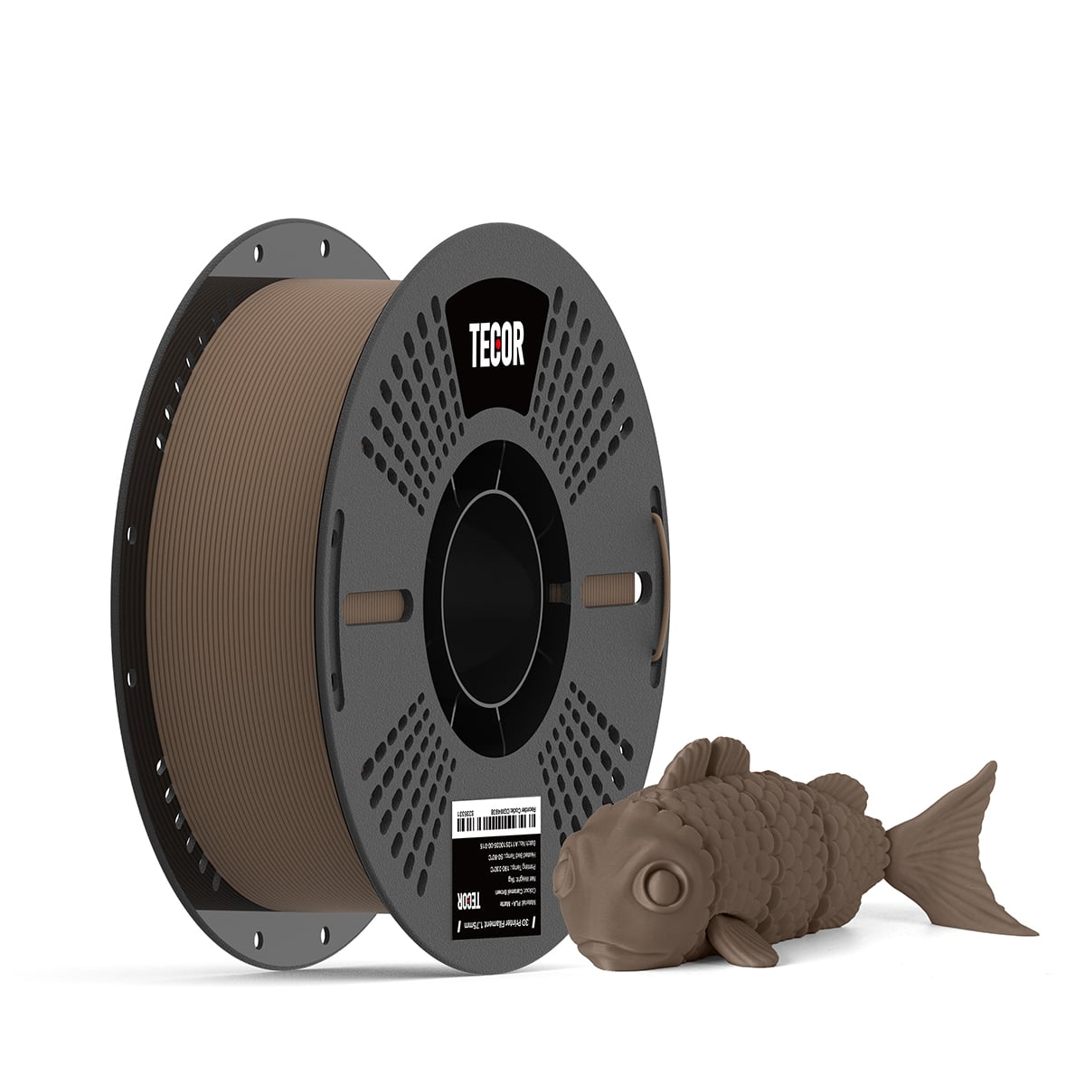 1 x Matte PLA+ 3D Filament 1.75mm Caramel Brown - 1KG - InkStation