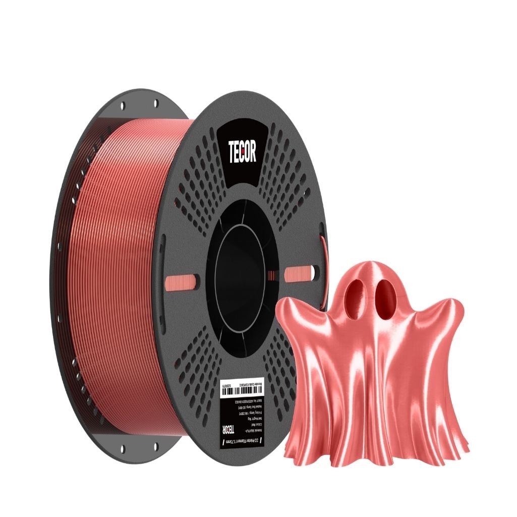 1 x Silk PLA+ 3D Filament 1.75mm Red - 1KG - InkStation