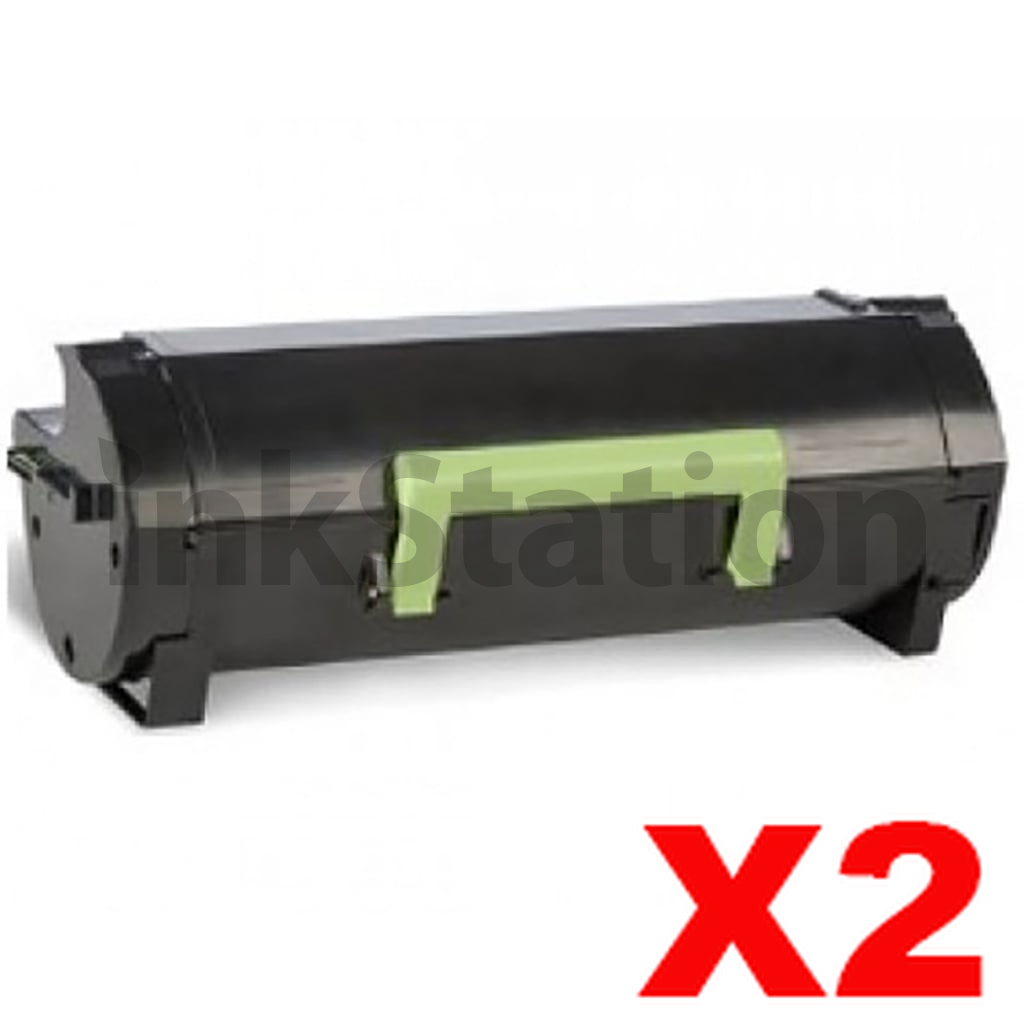 Lexmark 2 x 56F6000 Compatible MS421 / MS521 / MS622 / MX421 / MX522 ...