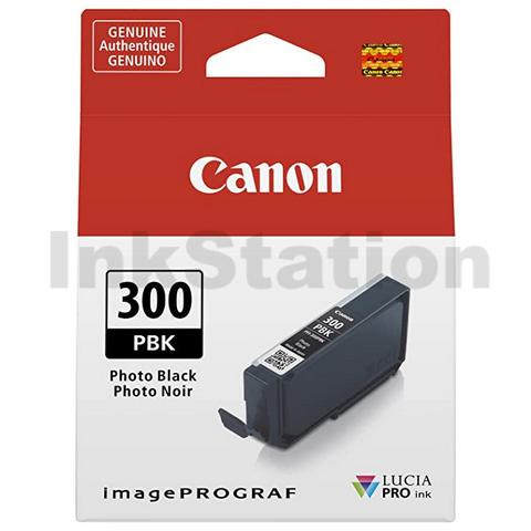 Canon Genuine PFI-300PBK Photo Black Ink Cartridge - Ink Cartridges - InkStation