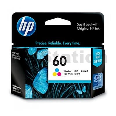 HP 60 Genuine Colour Inkjet Cartridge CC643WA - 165 Pages - Ink ...