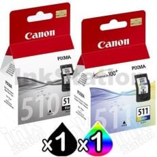 Canon PG-510 Black Genuine InkJet Cartridge - 220 pages - Ink ...