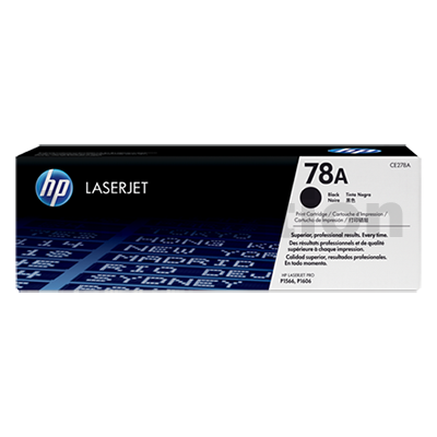 HP 78A CE278A Genuine Black Toner Cartridge - 2,100 Pages - Toner ...
