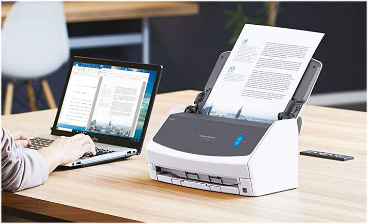 Fujitsu Ricoh ScanSnap iX1400 USB Document Scanner (A4, DUP) - 50 ...