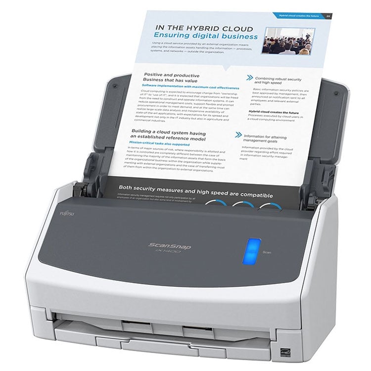 Fujitsu Ricoh ScanSnap iX1400 USB Document Scanner (A4, DUP) - 50 ...