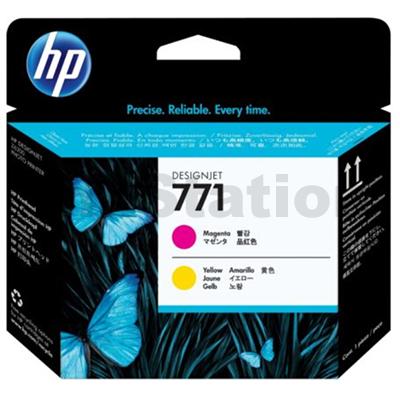 HP 771 Genuine Magenta and Yellow Printhead CE018A - Ink Cartridges ...