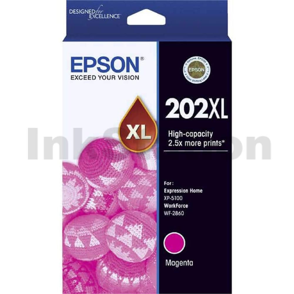 Epson 202 (C13T02N692) Value Pack Genuine Ink Cartridge [1BK,1C,1M,1Y ...