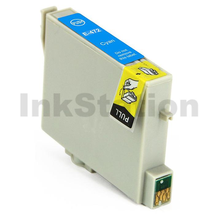 Epson Compatible T0472 Cyan Ink Cartridge - Ink Cartridges - InkStation