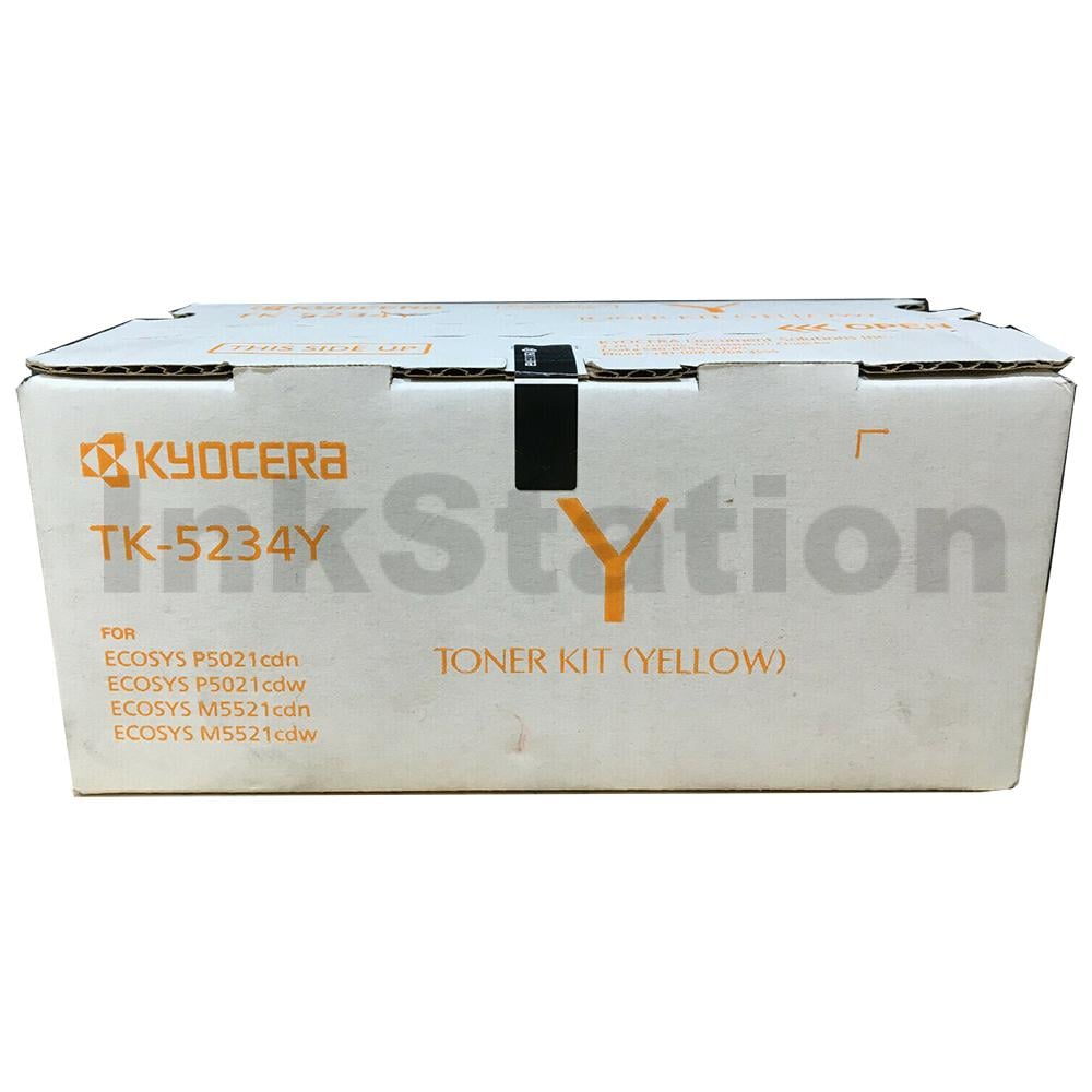 Kyocera Genuine TK-5234Y Yellow Toner Cartridge Ecosys M5521, P5021 ...