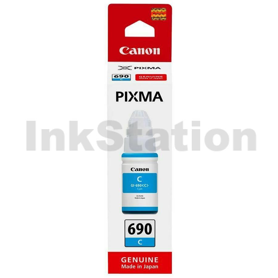 Canon 4-Pack Compatible GI690 Ink Bottles [BK+C+M+Y] - Ink Cartridges ...