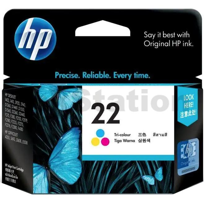 HP 22 Genuine Colour Inkjet Cartridge C9352AA - 170 Pages - Ink ...
