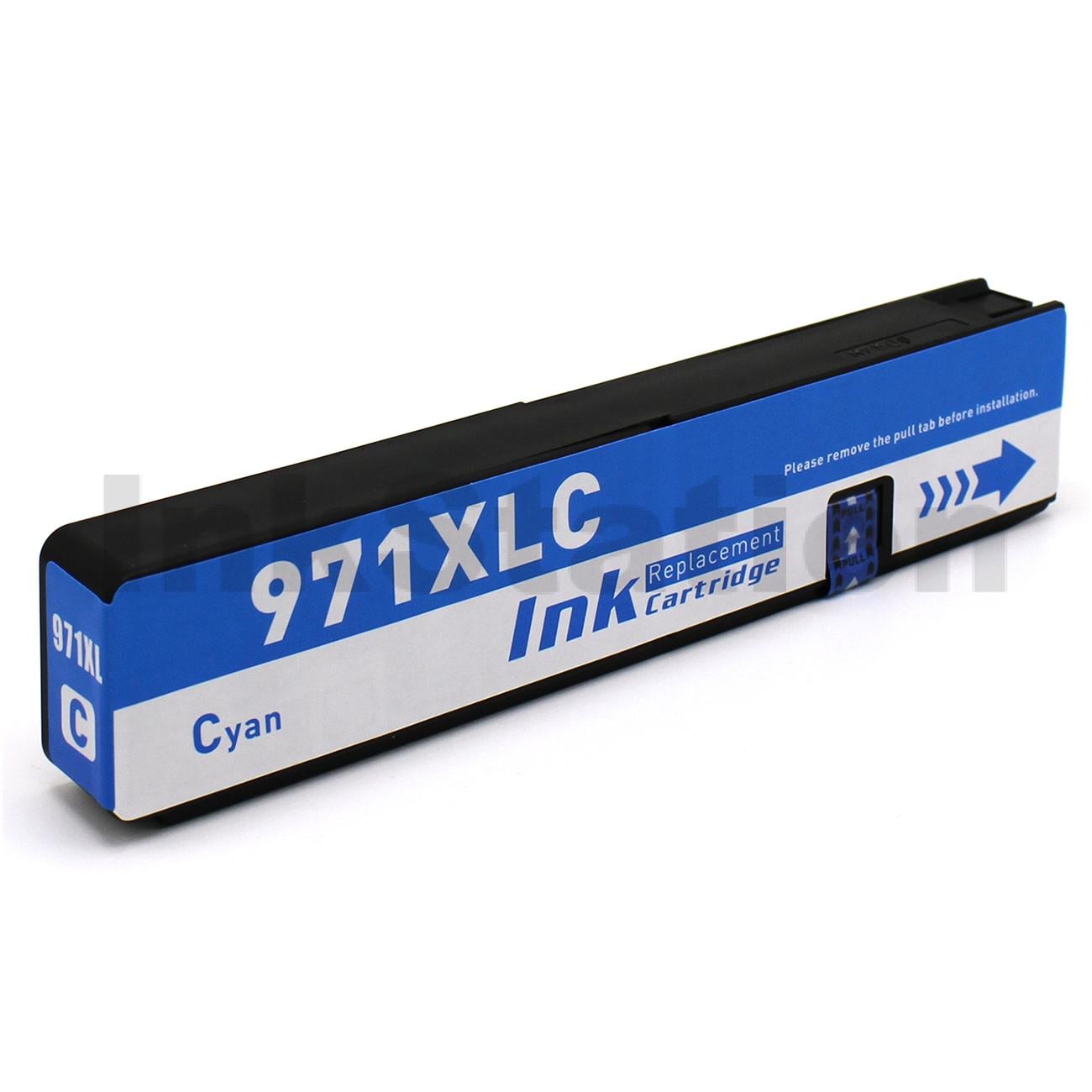 HP 971XL Compatible Cyan High Yield Inkjet Cartridge CN626AA - 6,600 ...