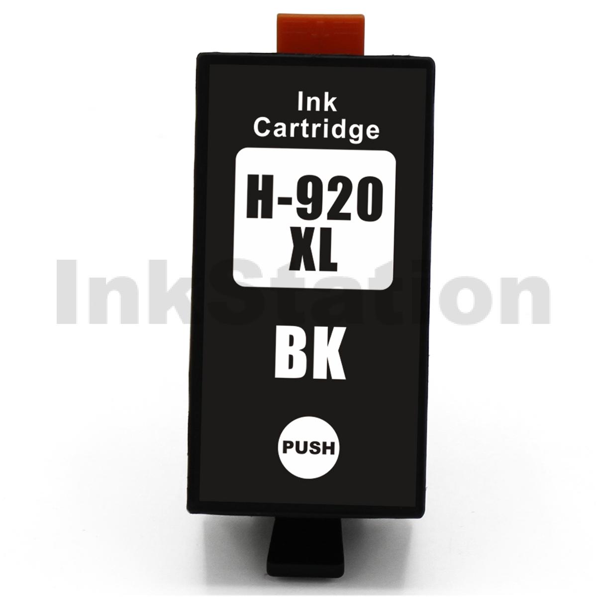 HP 920XL Compatible Black High Yield Inkjet Cartridge CD975AA - Ink ...