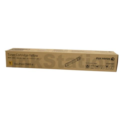 Fuji Xerox Docuprint C5005D Genuine Yellow Toner Cartridge - 25,000 ...