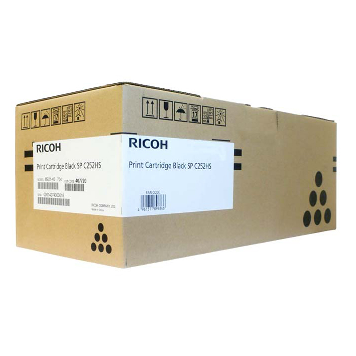 Ricoh SP C252DN / SP C252SF / SP C262SFNW Genuine Black Toner Cartridge [407720] - 6,500 pages ...