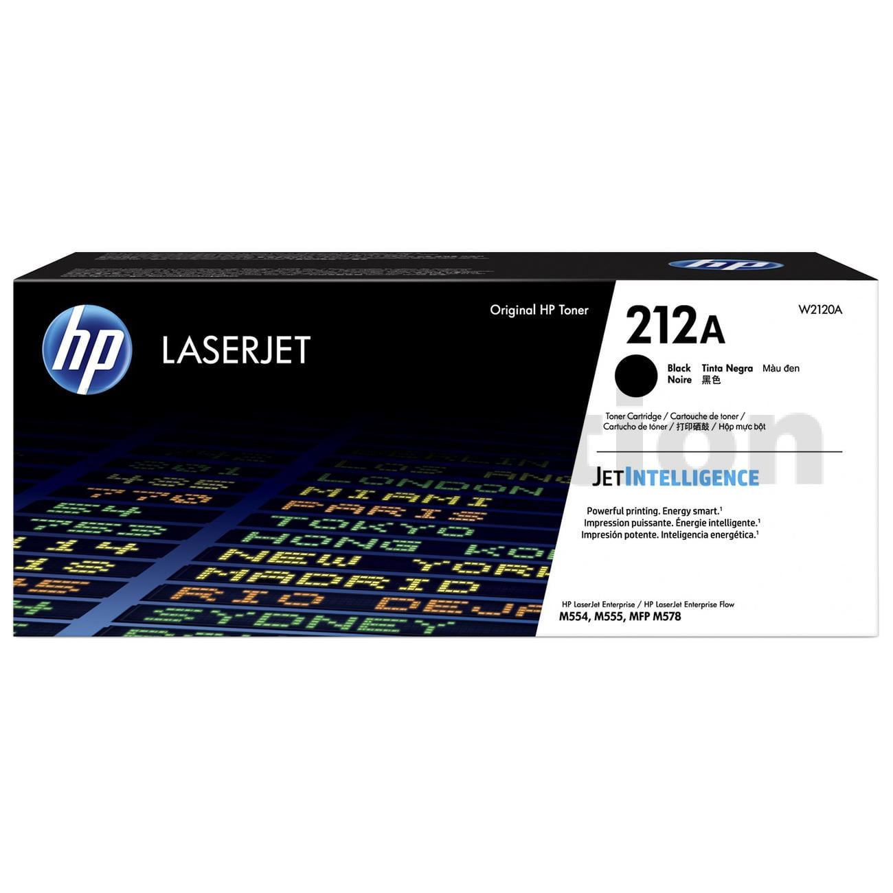 HP 212A W2120A Genuine Black Toner Cartridge - 5,500 pages - Toner ...