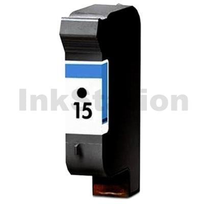HP 15 Compatible Black Inkjet Cartridge C6615DA - Ink Cartridges ...