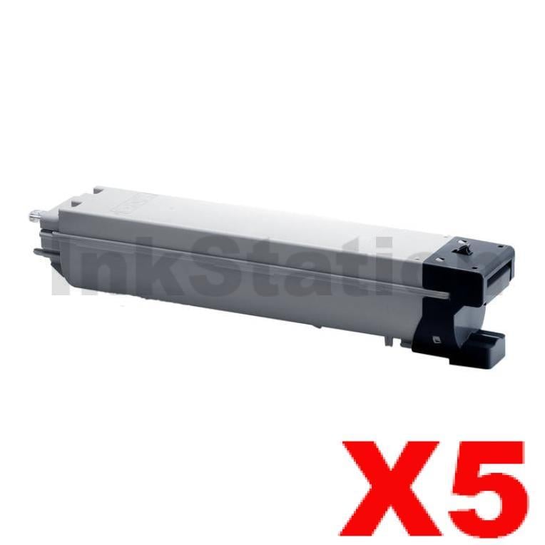 Samsung 5 x Compatible CLX-8640ND, CLX-8650ND [CLT-K659S K659] Black ...