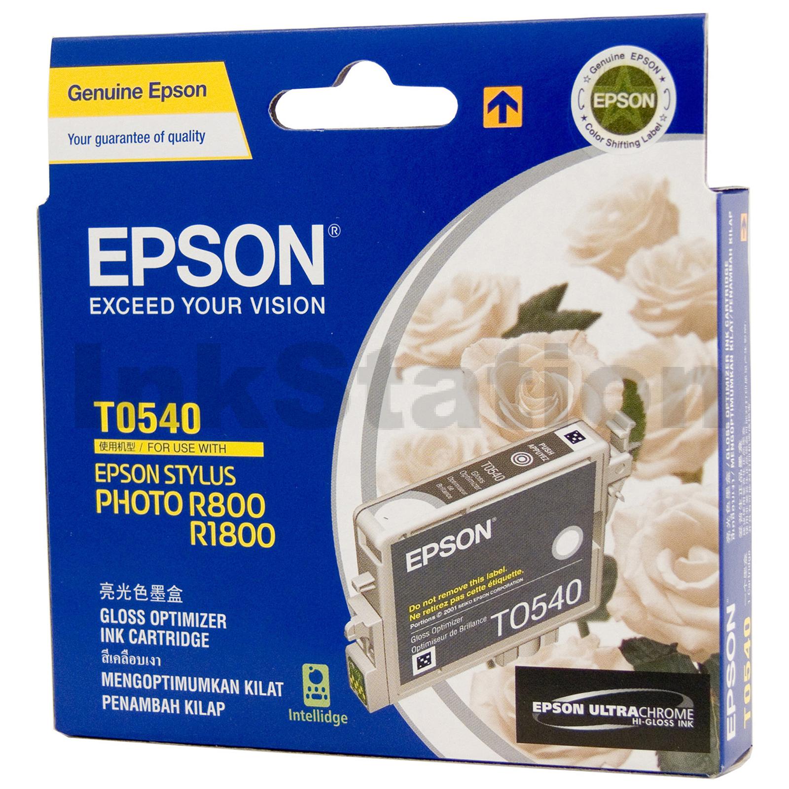 Epson Genuine T0540 Gloss Optimiser Ink Cartridge - 440 pages ...
