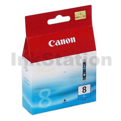 Canon Genuine CLI-8C Cyan Inkjet Cartridge - Ink Cartridges - InkStation