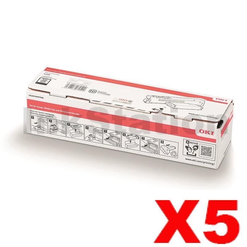 OKI Genuine C650 C650dn Black Toner Cartridge YA8001-1088G036 - 7,000 ...