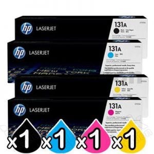 HP 131A CF210A-CF213A, 131X CF210X Toner Cartridges - Ink Station