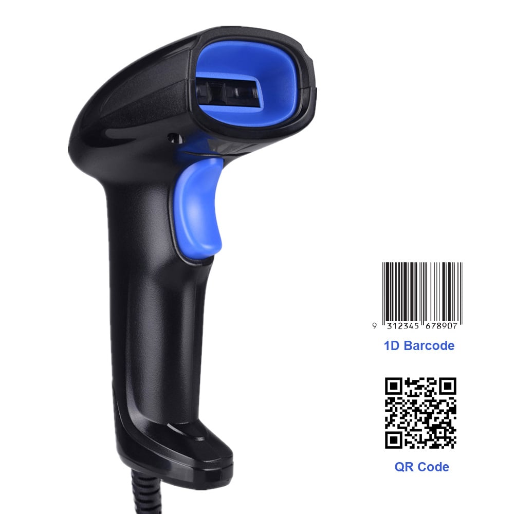 Wireless 1D Laser Bluetooth Barcode Scanner IS-5700LB (Yellow) - Ink ...