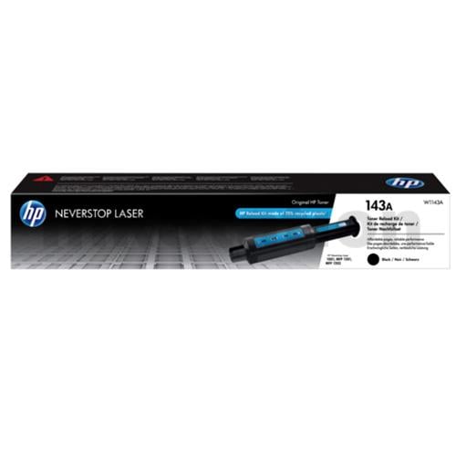 HP 143A W1143A Genuine Black Toner Reload Kit - 2,500 Pages - Toner ...