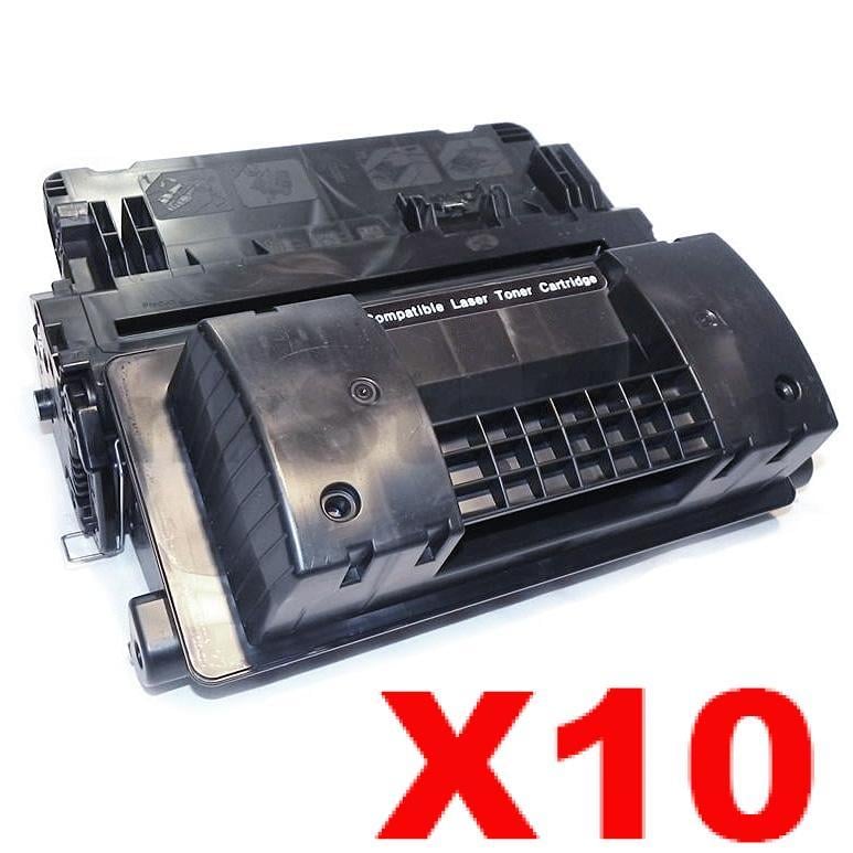 HP 10 x CC364X (64X) Compatible Black High Yield Toner Cartridge ...