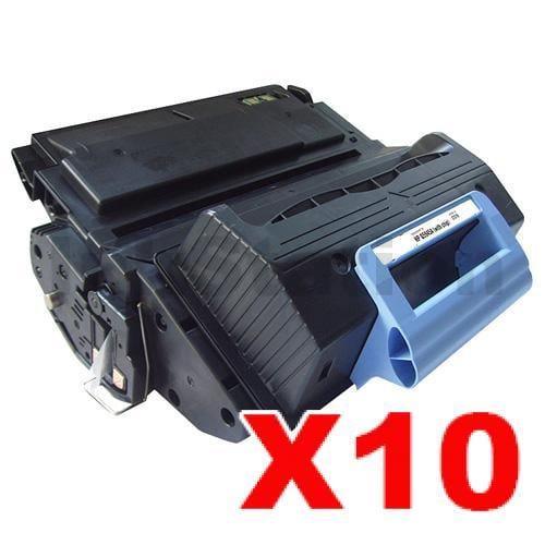 HP 10 x Q5945A (45A) Compatible Black Toner Cartridge - 18,000 Pages ...
