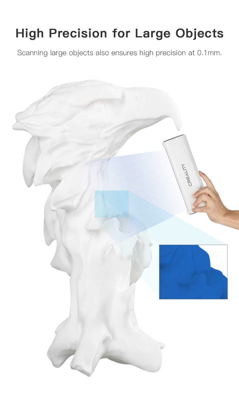 Creality 3D Scanner CR-Scan 01 Portable Handheld - Premium Combo ...
