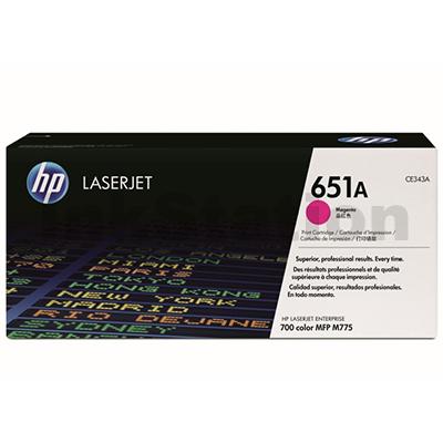 HP CE343A (651A) Genuine Magenta Toner Cartridge - 13,500 Pages - Toner ...