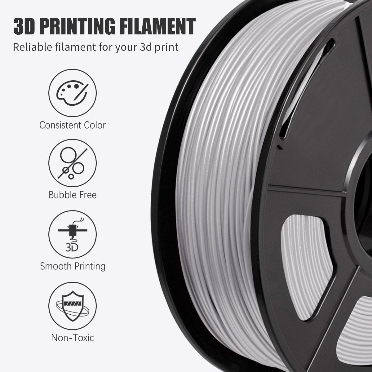 ANY 10 PLA+ 3D Filament 1.75mm - 1KG per roll - InkStation