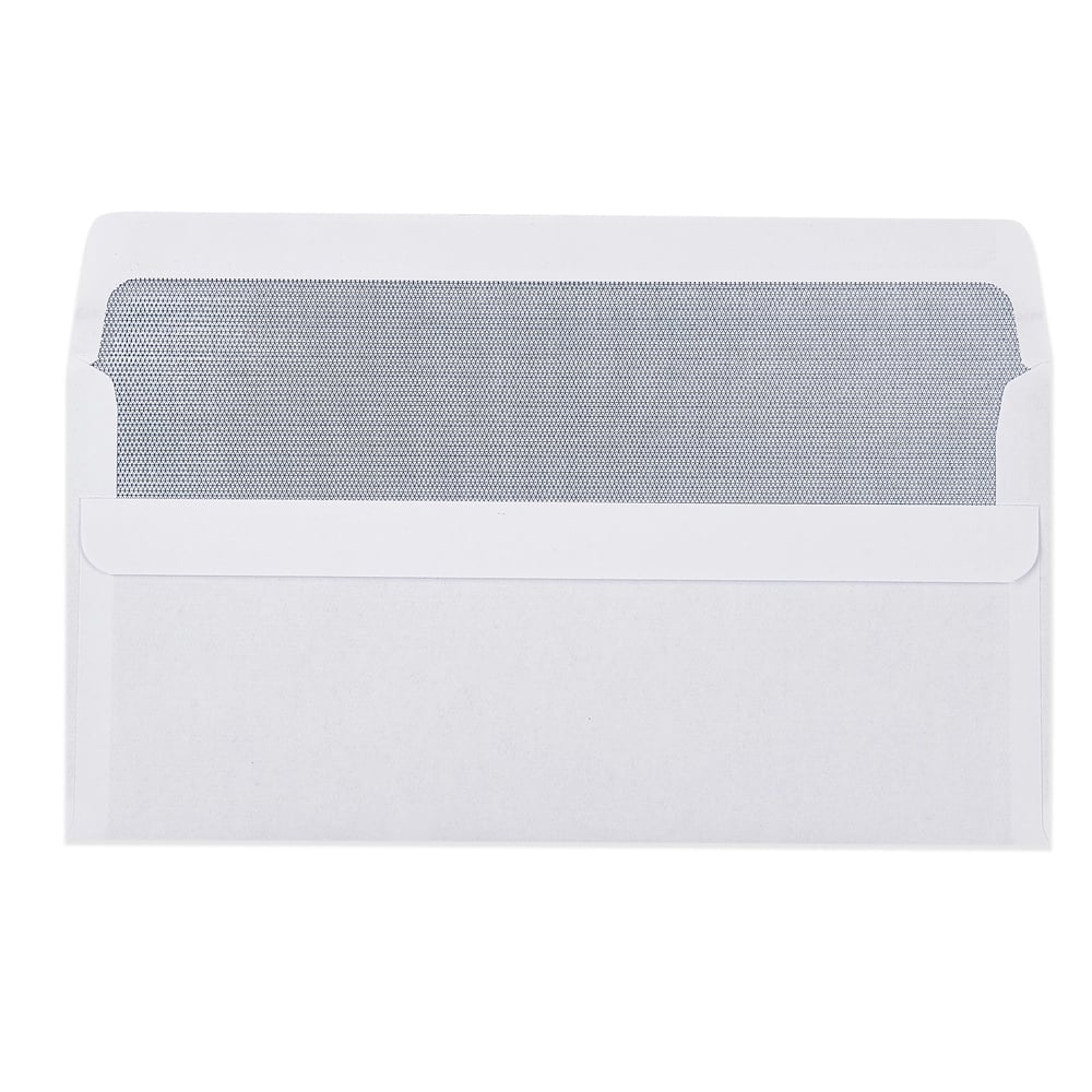 500PCS Self Seal DL Envelopes Plain Face 110 X 220mm Secretive White ...