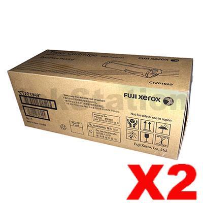 Fuji Xerox 2 x DocuPrint P455d M455DF Genuine Toner Cartridge - 25,000 ...