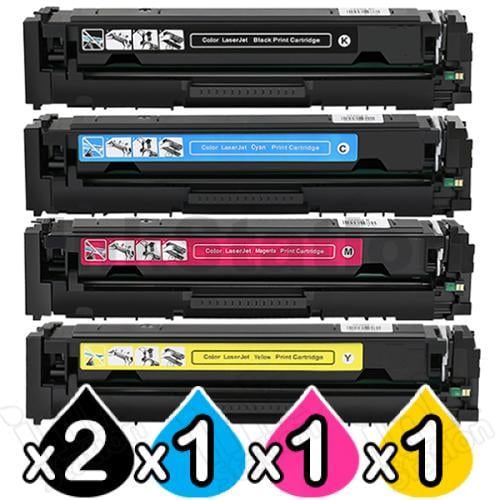 HP 5 Pack 206X W2110X-W2113X Compatible High Yield Toner Cartridges ...