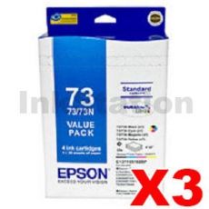 Epson 73N [T0731-T0734] Ink Cartridges - Ink Station