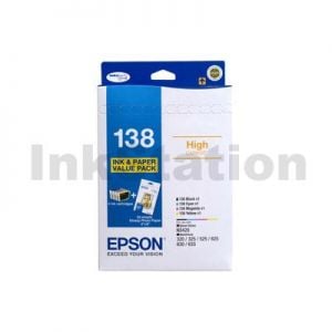 Epson 138 , T1381-T1384 Ink Cartridges - Ink Station