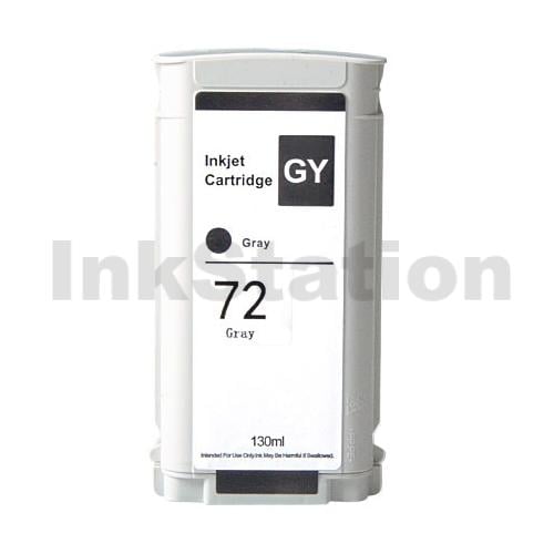 HP 72 Compatible Grey 130ml Inkjet Cartridge C9374A / 3WX08A - Ink ...