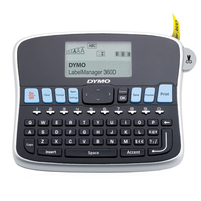 Dymo LabelManager 280P Portable Label Maker (S0968980) - Ink Station