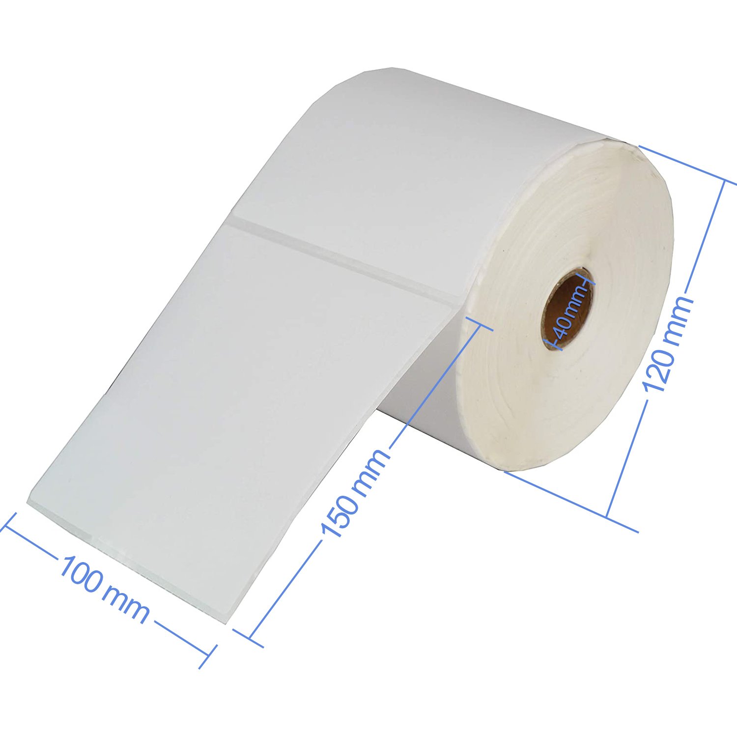 1 Roll TNT Shipping Labels Perforated Thermal Label 100mm X 150mm - 500 ...