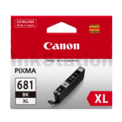 Canon CLI-681XLBK High Yield Genuine Black Inkjet Cartridge - 515 pages ...