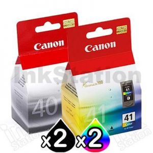 Canon PG-40, CL-41 Ink Cartridges - Ink Station