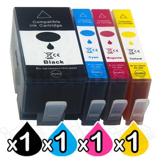 HP 4 Pack 915XL Compatible High Yield Inkjet Cartridge 3YM22AA ...