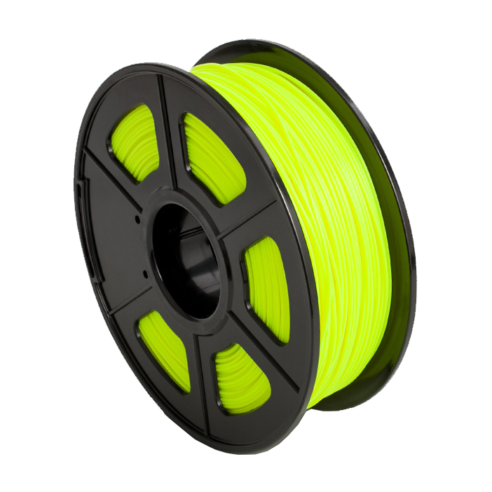 1 x PLA 3D Filament 1.75mm UV Light Colour Change White to Yellow - 1KG ...