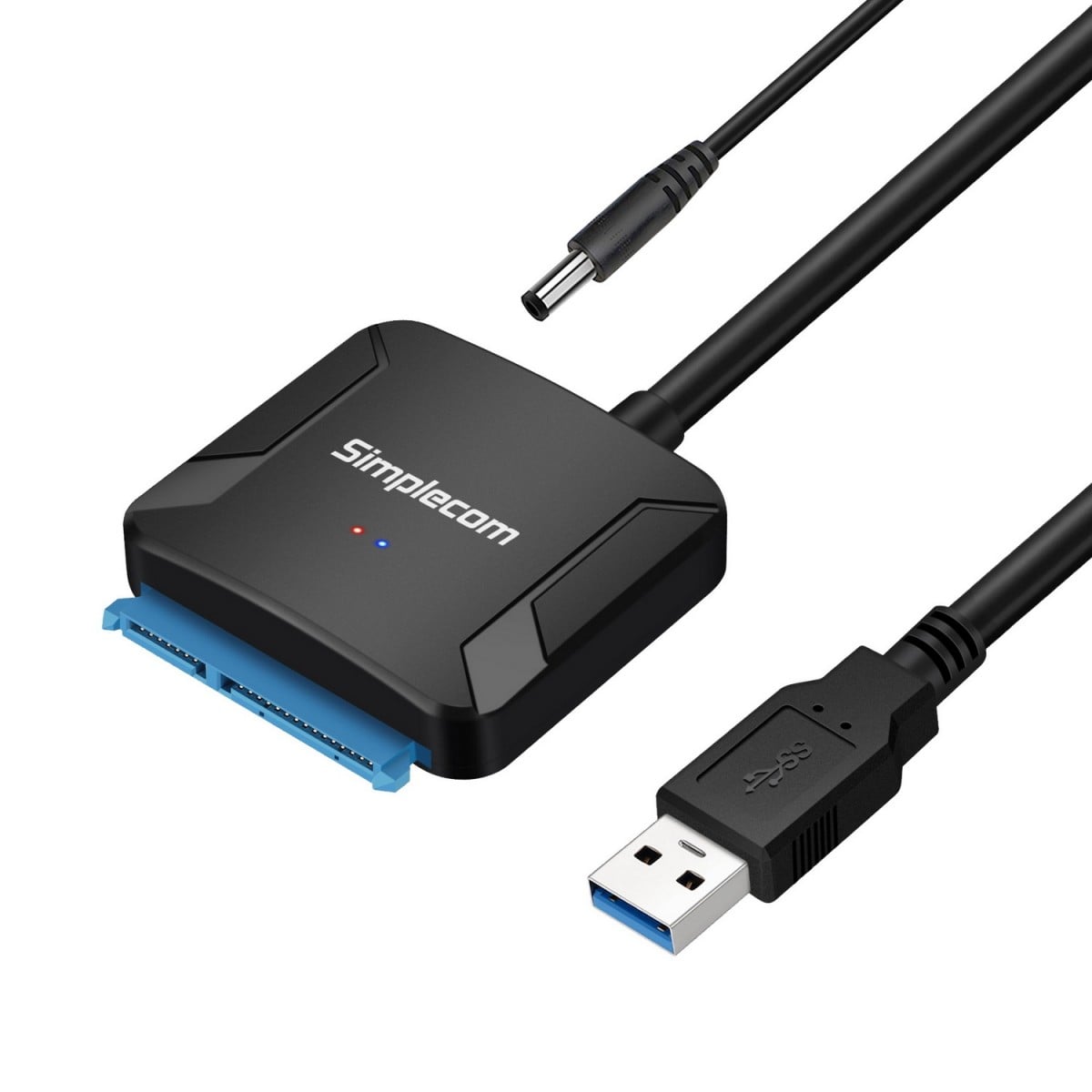 USB to M.2 and SATA 2-IN-1 Adapter for 2.5/3.5 HDD & NVMe/SATA M.2 SSD ...