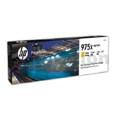 HP 975X Genuine Yellow High Yield Inkjet Cartridge L0S06AA - 7,000 ...