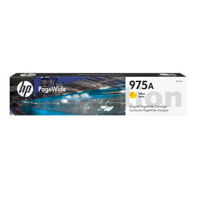HP 975A Genuine Yellow Inkjet Cartridge L0R94AA - 3,000 Pages - Ink ...