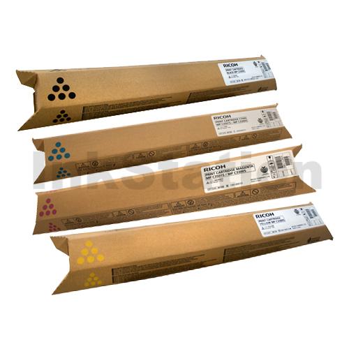 Ricoh 4 Pack Aficio MP C2800 / C3300 Genuine Toner Cartridge [841128 ...