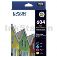 Epson 4 Pack 604XL Genuine High Yield Inkjet Cartridges Combo ...